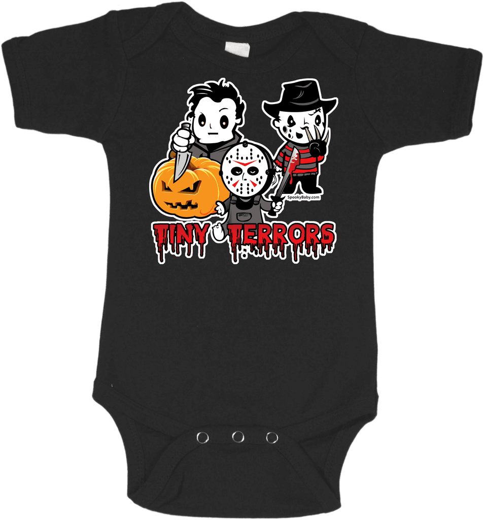 Tiny Terrors Kids Onesie or Tee – Spooky Baby