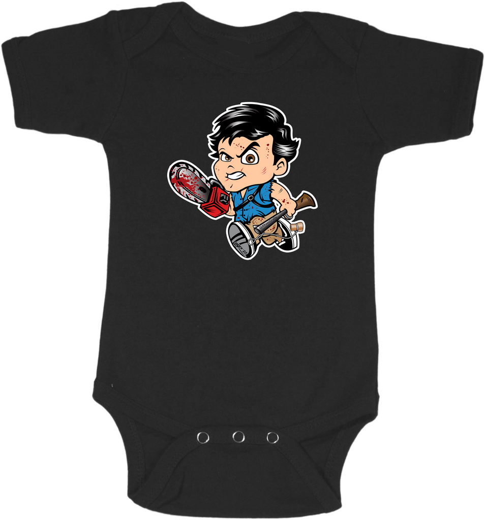 Baby Ash Graphic Onesie or Tee – Spooky Baby